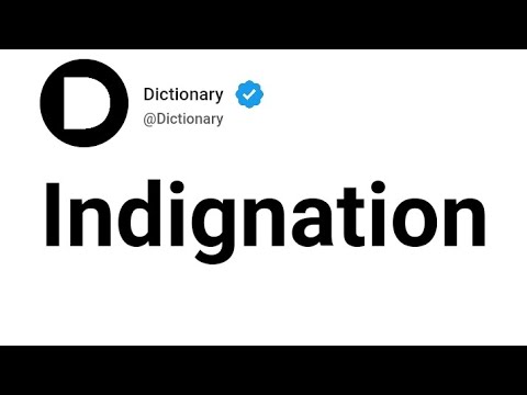 Indignation Meaning In English