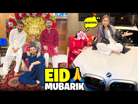 Emaan & Ghazal First reaction on BMW😱Eid-e-Ghadeer Celebration🥳