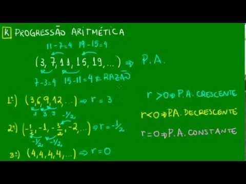 PA - Progressão Aritmética - Matemática | Manual do Enem