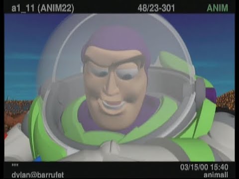 Buzz Lightyear Opening Scene Production Progression - Toy Story 2 Behind the Scenes