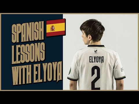 "SOBREMESA?" | Spanish lessons with ELYOYA - Can the LEC team guess the word?