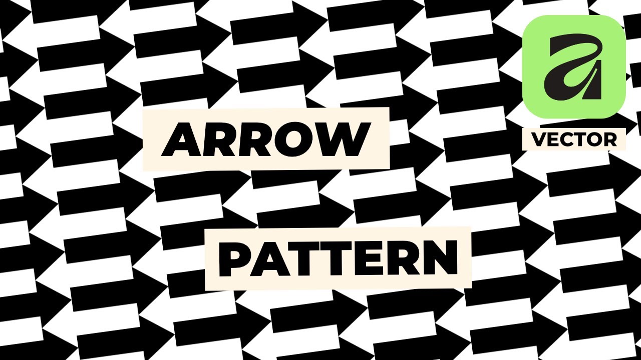 How to Create an Arrow Pattern in Affinity Vector Studio