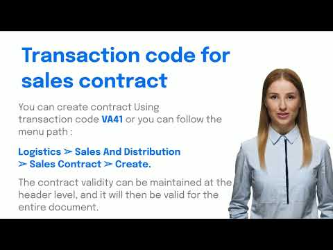 Sales Contract processing in SAP