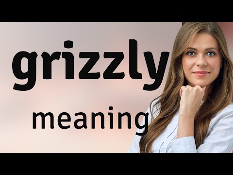 Grizzly | meaning of GRIZZLY