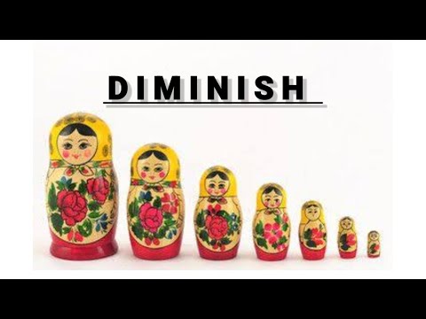 | DIMINISH | Meaning | Daily Vocabulary | @knowledgemania74