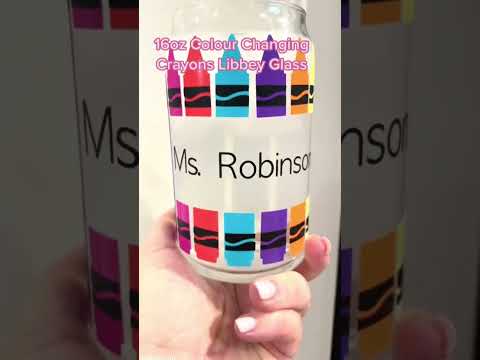 New Teacher Collection!!! 16oz Colour Changing Crayons. #teacherappreciationgift