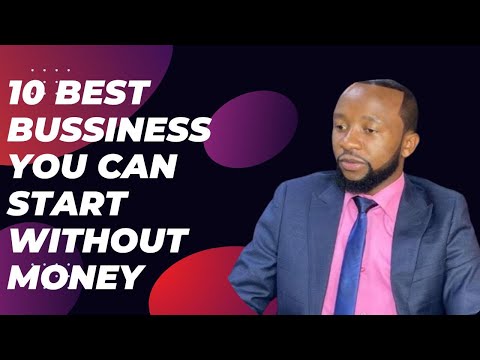 10 Best BUSINESS TO START With NO Money In 2024