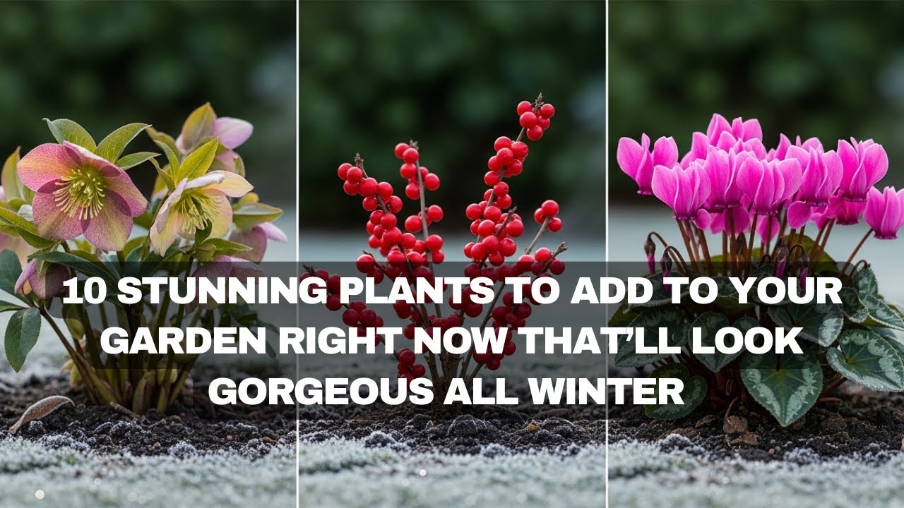 10 Stunning Plants to Add to Your Garden Right Now That’ll Look Gorgeous All Winter!