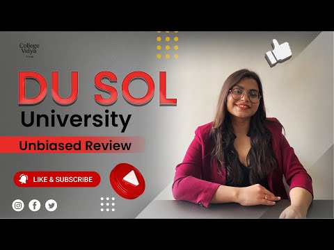 School of Open Learning, Delhi University| DU SOL Honest Reviews| Fees, placements