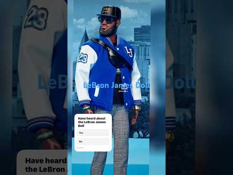 #MattelCreations #LeBronJamesDoll #LeBronJamesDoll New Lebron James Barbie doll by Mattel Creations