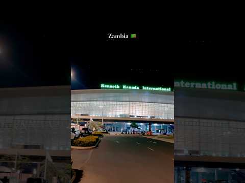 Kenneth Kaunda International AirPort- Zambia πΏπ² #airport #zambia #zambiaairport #travelblogger