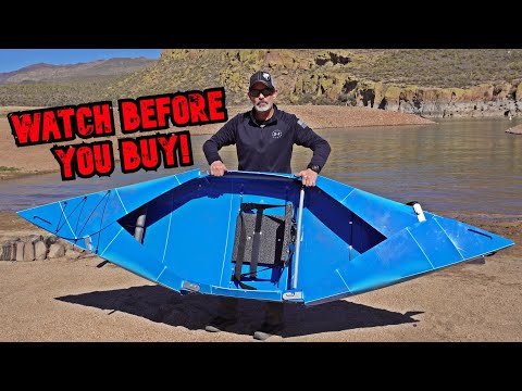 Unboxing 2025 PRO TUCKTEC Portable Folding Kayak - How to Assemble Instructions - Tips Tricks Review