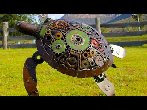 RUSTIC METAL GARDEN SCULPTURE CONCEPTS