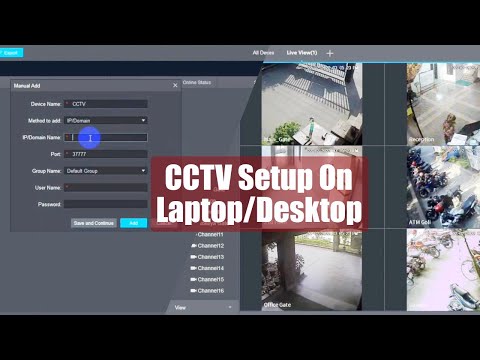 How to set up Dahua NVR/XVR/DVR & IP cameras Laptop & Pc | How To Watch Dahua CCTV Live On Computer