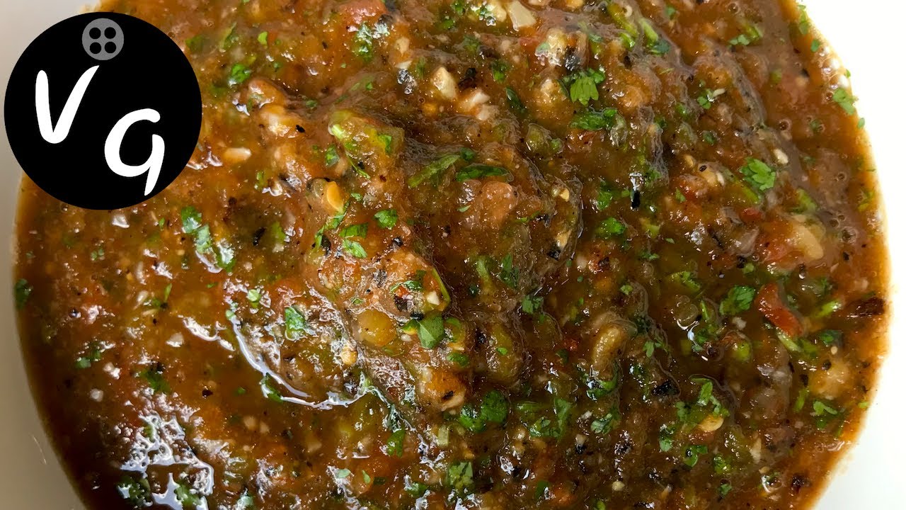 Fire Roasted Tomato Salsa - Best Salsa Recipe