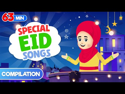 Special Eid Compilation Songs I Islamic Songs for Kids | Nasheed | Cartoon for Muslim Children