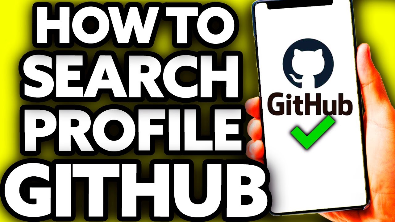 How To Search Profile in Github [Very EASY!]