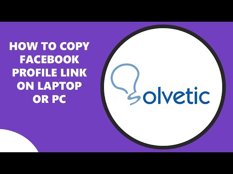 How to Copy Facebook Profile Link on Laptop and PC