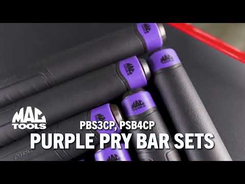 Purple Pry Bar Sets (PBS3CP & PBS4CP)