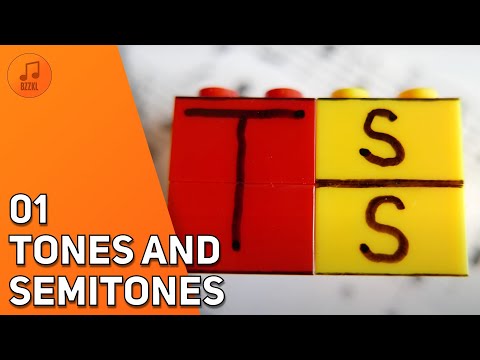 Tones and Semitones (Music Theory Lesson 1)