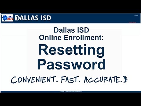Resetting Password