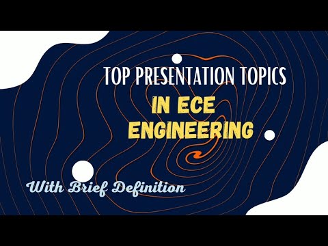 Top 20 Seminar Topics for ECE / Presentation Topics for Electronics and Communication Engineering
