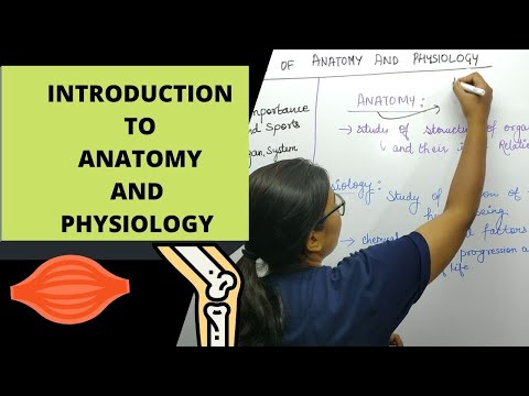 INTRODUCTION TO ANATOMY AND PHYSIOLOGY || B.P.ED || M.P.ED ||