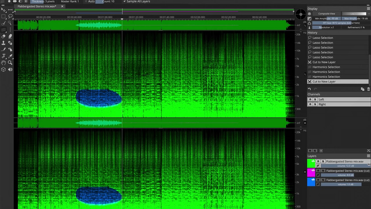 SpectraLayers Pro 7 Master Class:  6. Layer Management: Cut & Copy | Paste