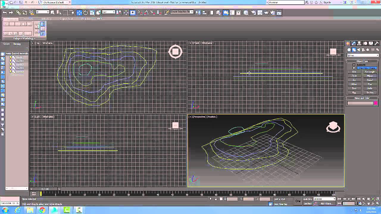 3ds Max  11-06 Compound Objects   Terrain