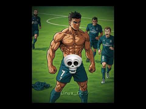 Ronaldo In Anime ☠️ #football #fypyoutube #edit #popular #shortsvideo #zidane #trending