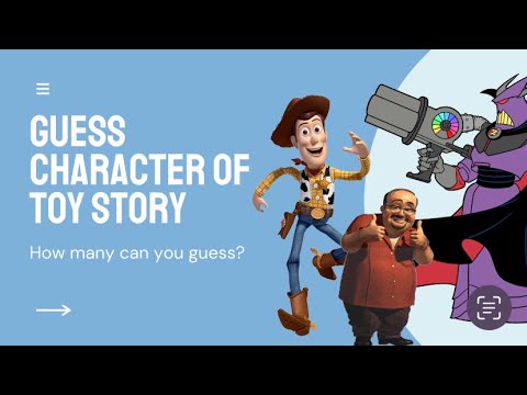 Guess character of Toy Story