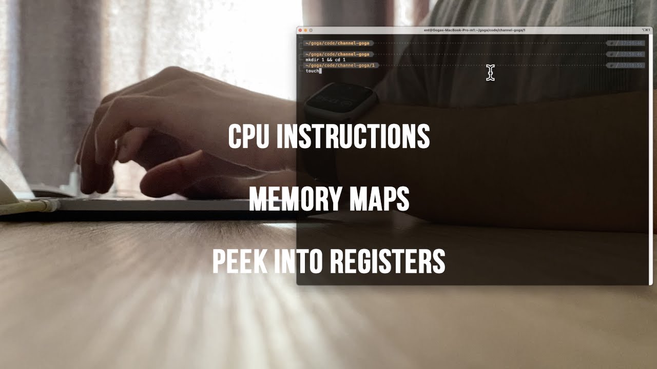 Touch what you have heard - Observe Assembly, CPU instructions, explore Memory maps and Registers