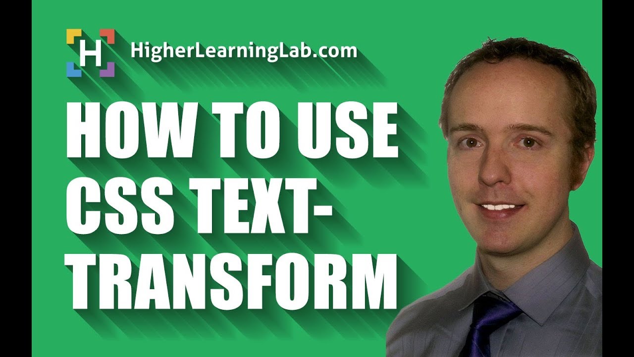 How To Use CSS text-transform