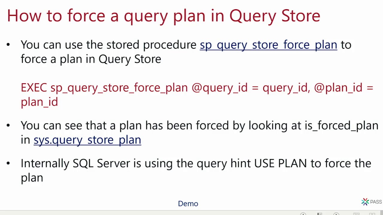 Query Store In-Depth - Ola Hallengren