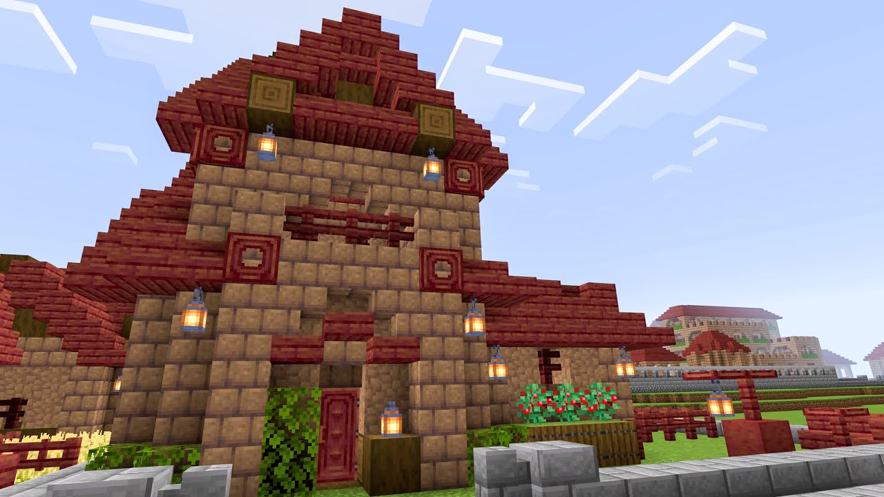 #31【マインクラフト】 おしゃれなマイクラ拠点の作り方 - Minecraft Builders