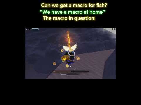 Roblox Fisch homemade macros #fisch
