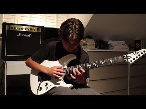 13 YEAR OLD British guitarists AMAZING performance of KIKO LOUREIRO’S - REFLECTIVE
