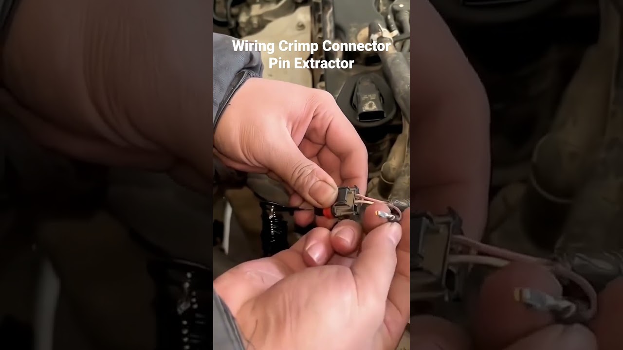 Car Removal Terminal Removal Kit,Wiring Crimp Connector Pin Extractor #tools #autoelectrician #short