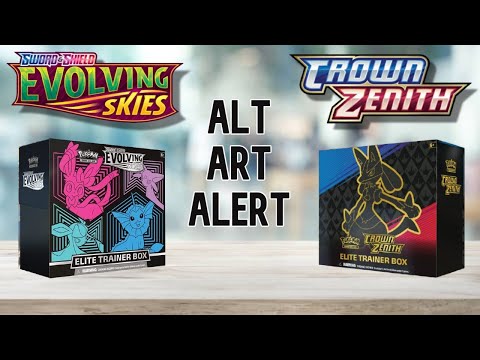 Crown Zenith & Evolving Skies | Elite Trainer Boxes