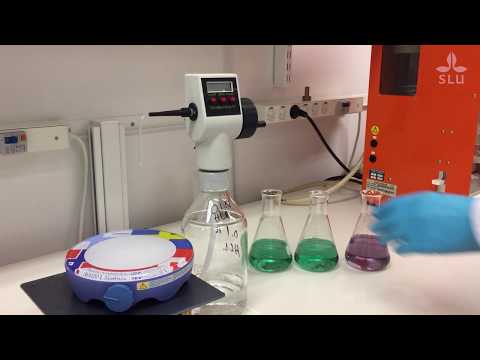 Determination of crude protein using the Kjeldahl method