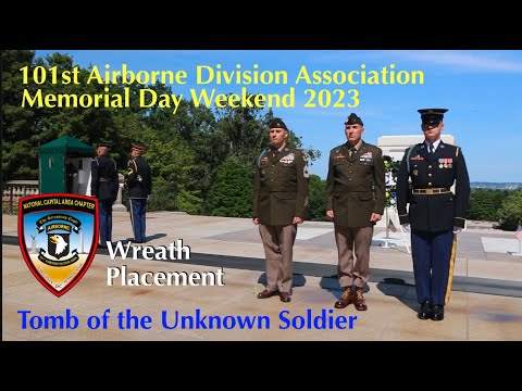2023 05 29 101st Tomb Wreath Placement 4K