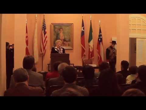 The Alamo Flag Presentation by DRT to Senator Ramón (Mexico) - iPhone.m4v