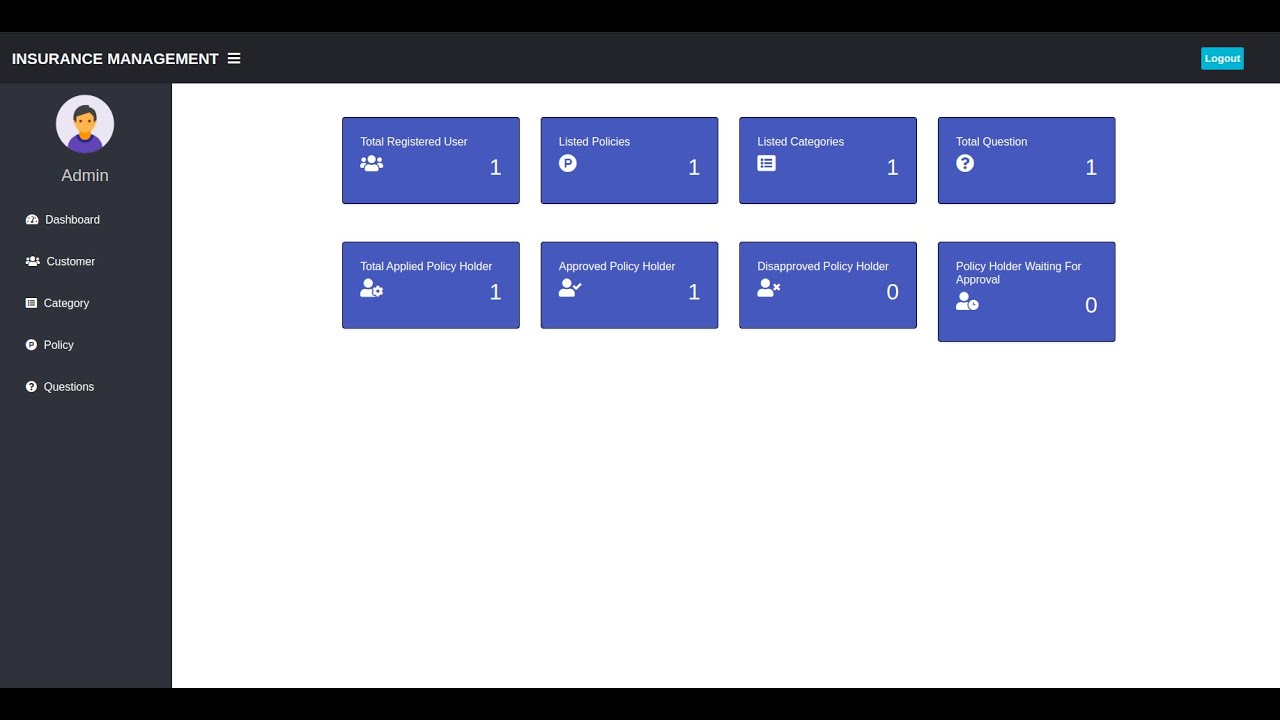Insurance Management System in Django Framework With Source Code | Source Code & Projects