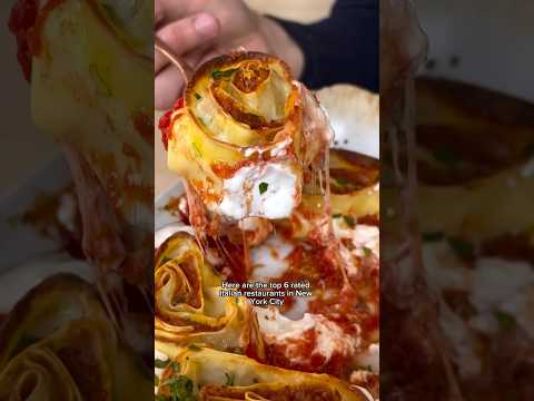 Top 6 Rated NYC Italian Restaurants #newyork #newyorkcity 📍Massara(Flatiron),Misi(Williamsburg)❤️