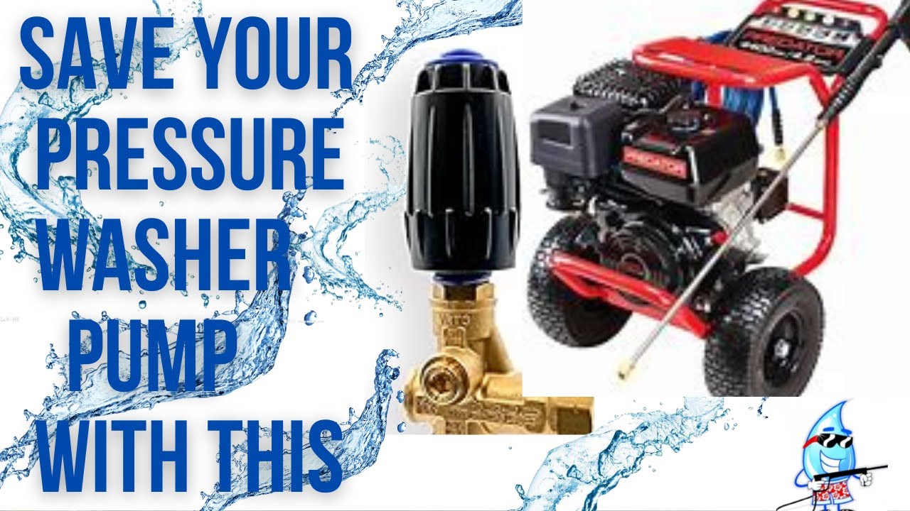 External UNLOADER VALVE Bypass Water Back to Tank for Small Pressure Washing Business Tips