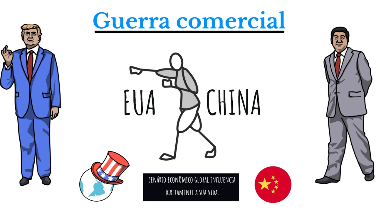 Guerra comercial: EUA x CHINA: Tarifas #tarifas #eua #china