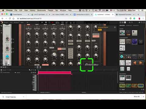 Intro to Synthesis Setup in AudioTool