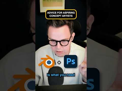 Advice For Aspiring Concept Artists #shorts #artists