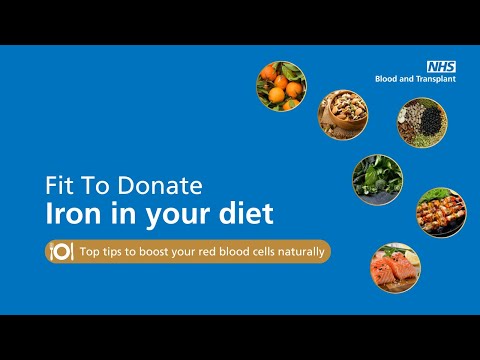 Top tips for making sure your blood has enough iron | NHS Give Blood