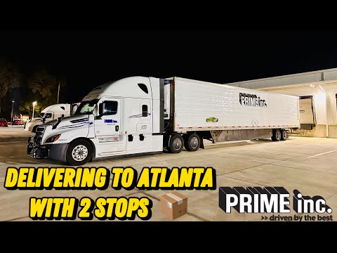 Delivering To Atlanta With 2 Stops 🛑 📦